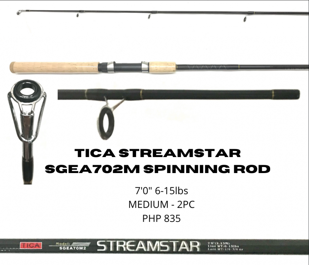 Tica Streamstar SGEA 702M Spinning Rod – Goodcatch