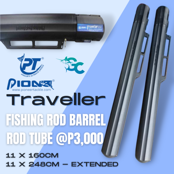 Pioneer Traveller Fishing Barrel (Rod Tube) Goodcatch Fishing Buddy ...