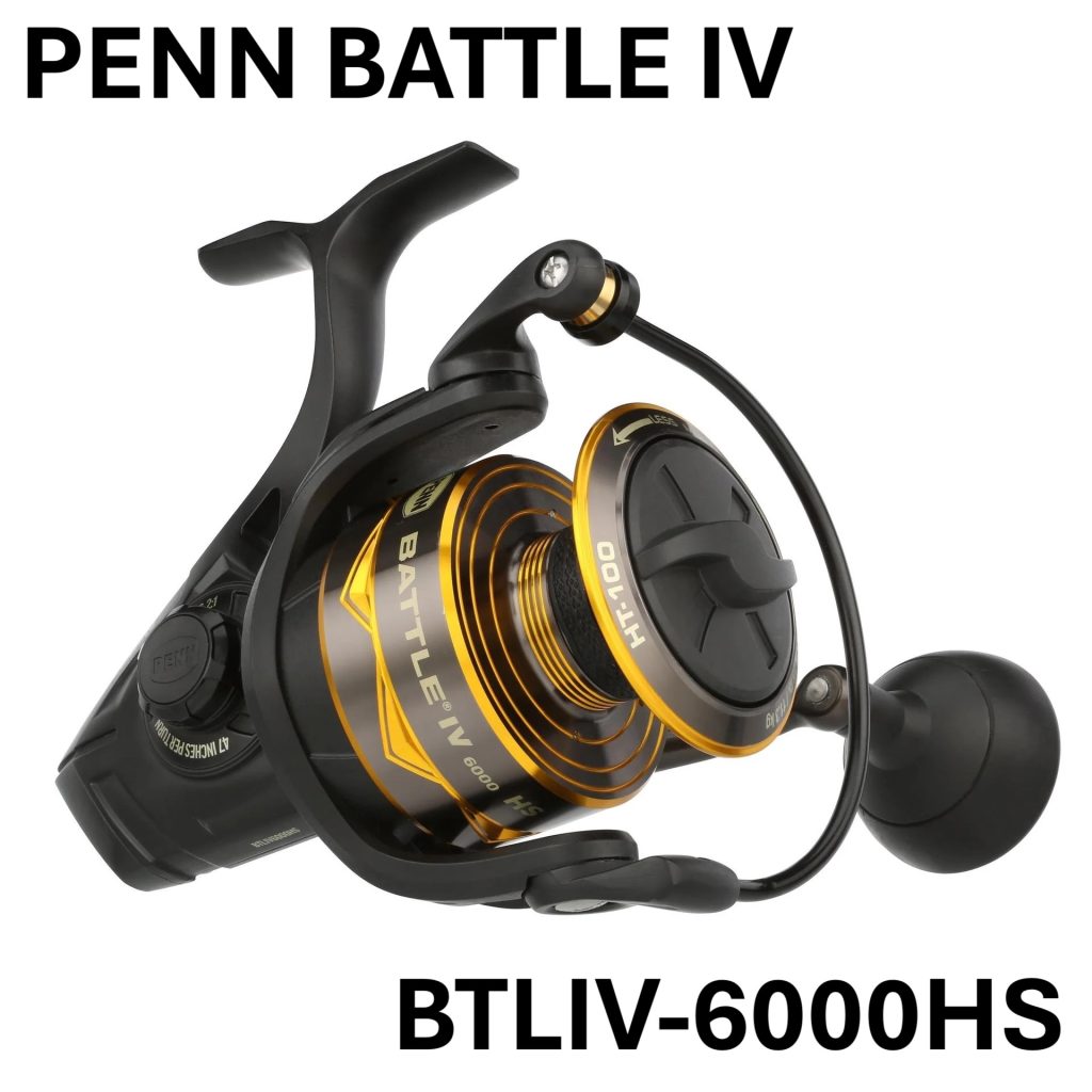 NEW PENN Battle 4 BATTLE® IV SPINNING REEL GoodCatch Fishing 5000 ...